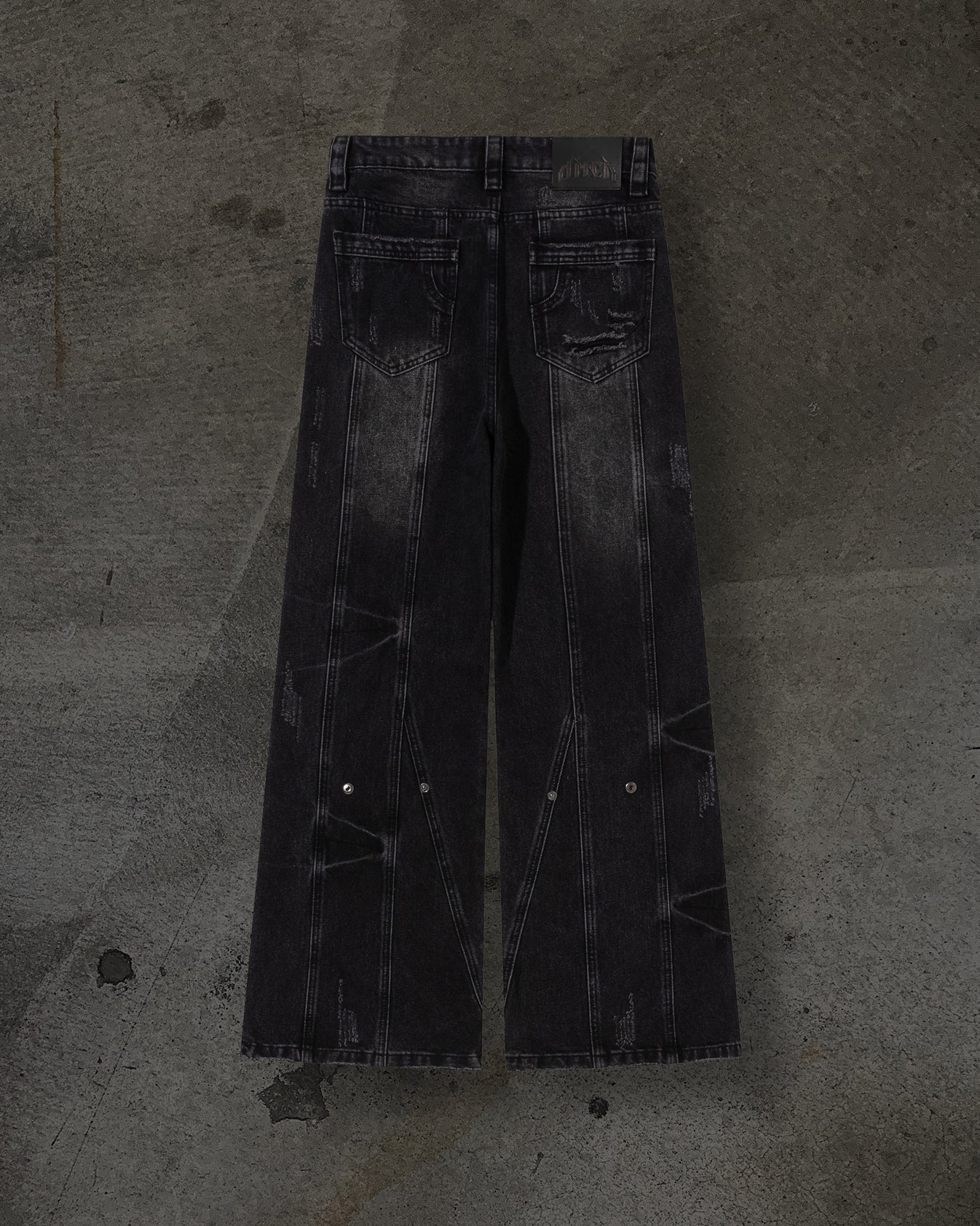 CHEETAH TORN DENIM (COAL) – ditch