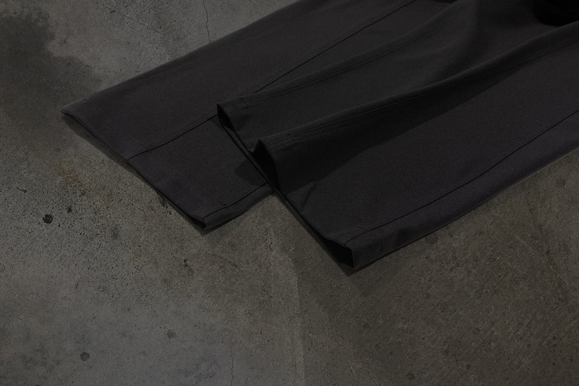 WIDE-LEG DRESS PANTS (NOIR) – ditch