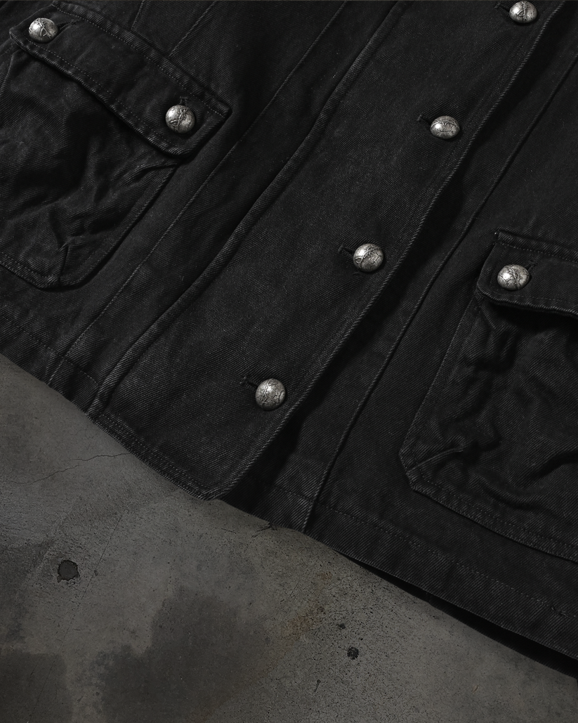 TRUCKER JACKET (COAL) – ditch
