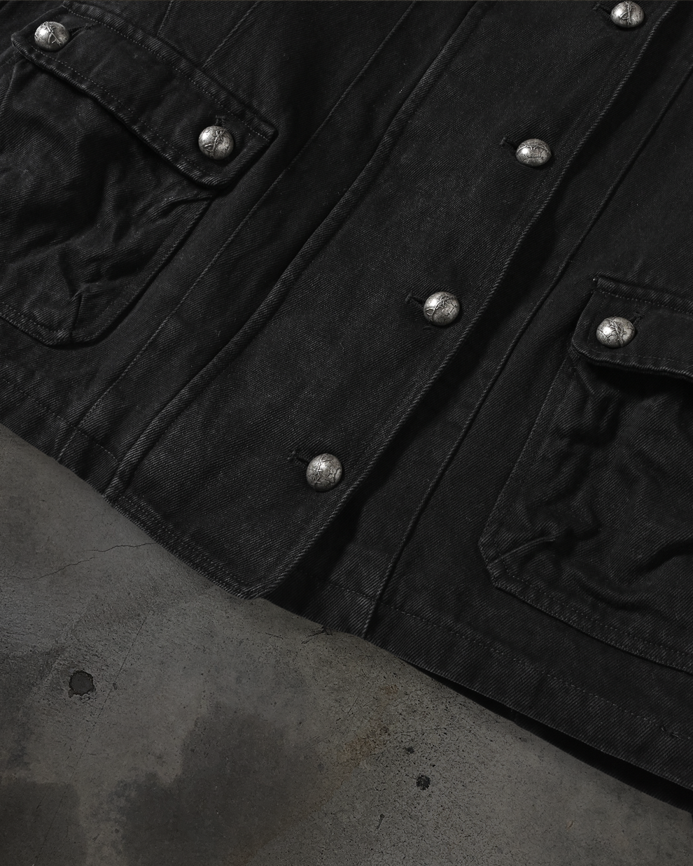 TRUCKER JACKET (COAL) – ditch