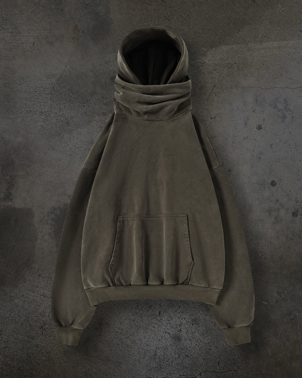 MASKED HOODIE (ASH) – ditch
